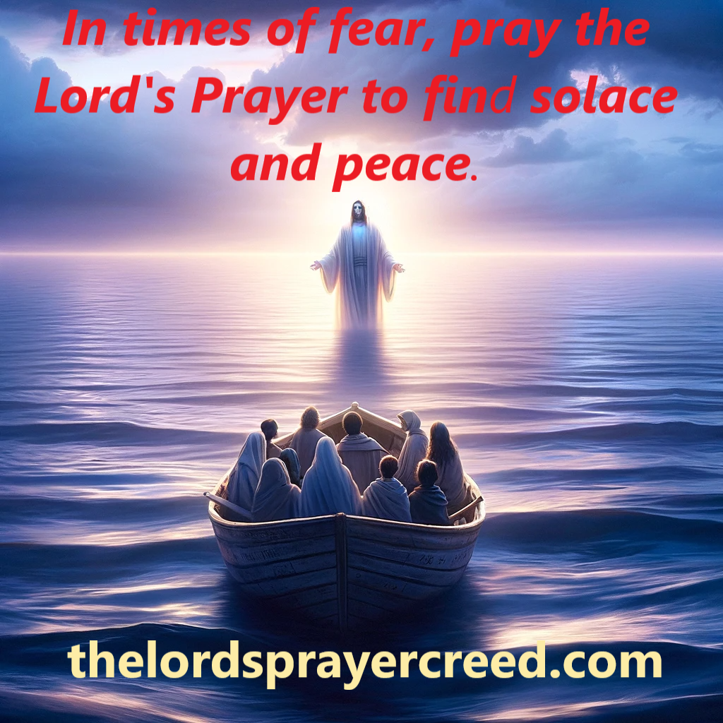 “Take courage! It is I. Do not be afraid.” – The Lord's Prayer: A ...